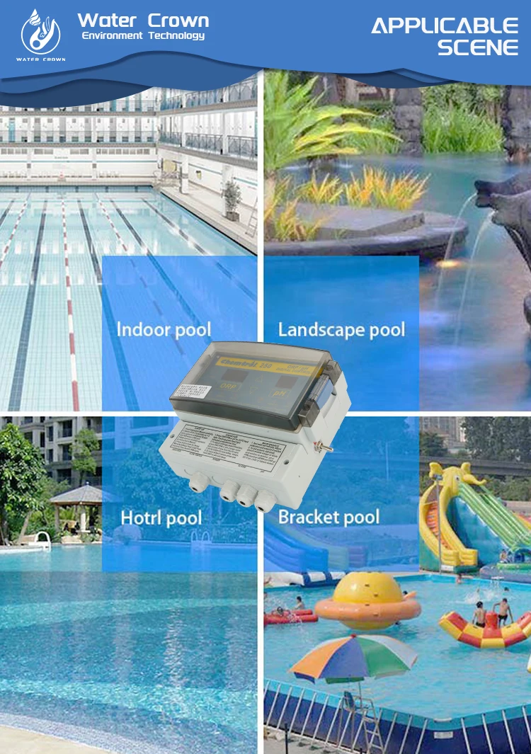 Aquaculture Water Quality Monitoring System PH and ORP 250 Controller ...