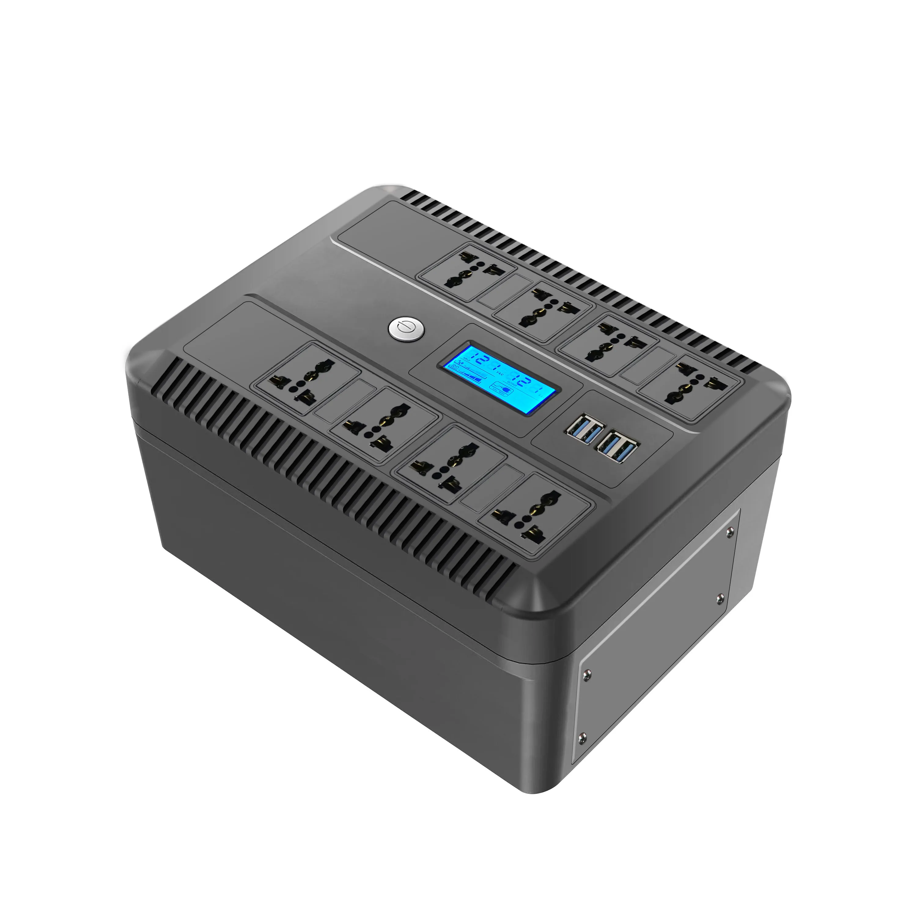 Horizontal Offline Ups With Multiple Sockets And Usb Port Line ...