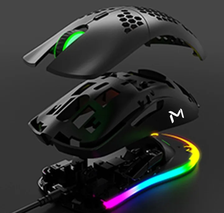 GX73 RGB Gaming Mouse - 7200DPI, Programmable, and Wired
