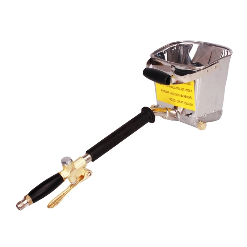 High Efficiency Spray Gun Cement Sprayer Hopper Mortar Machine