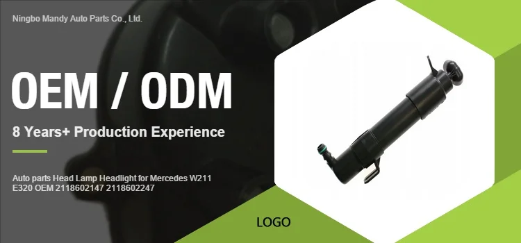 Mercedes W211 E320 Headlight Washer Nozzle - OEM Quality