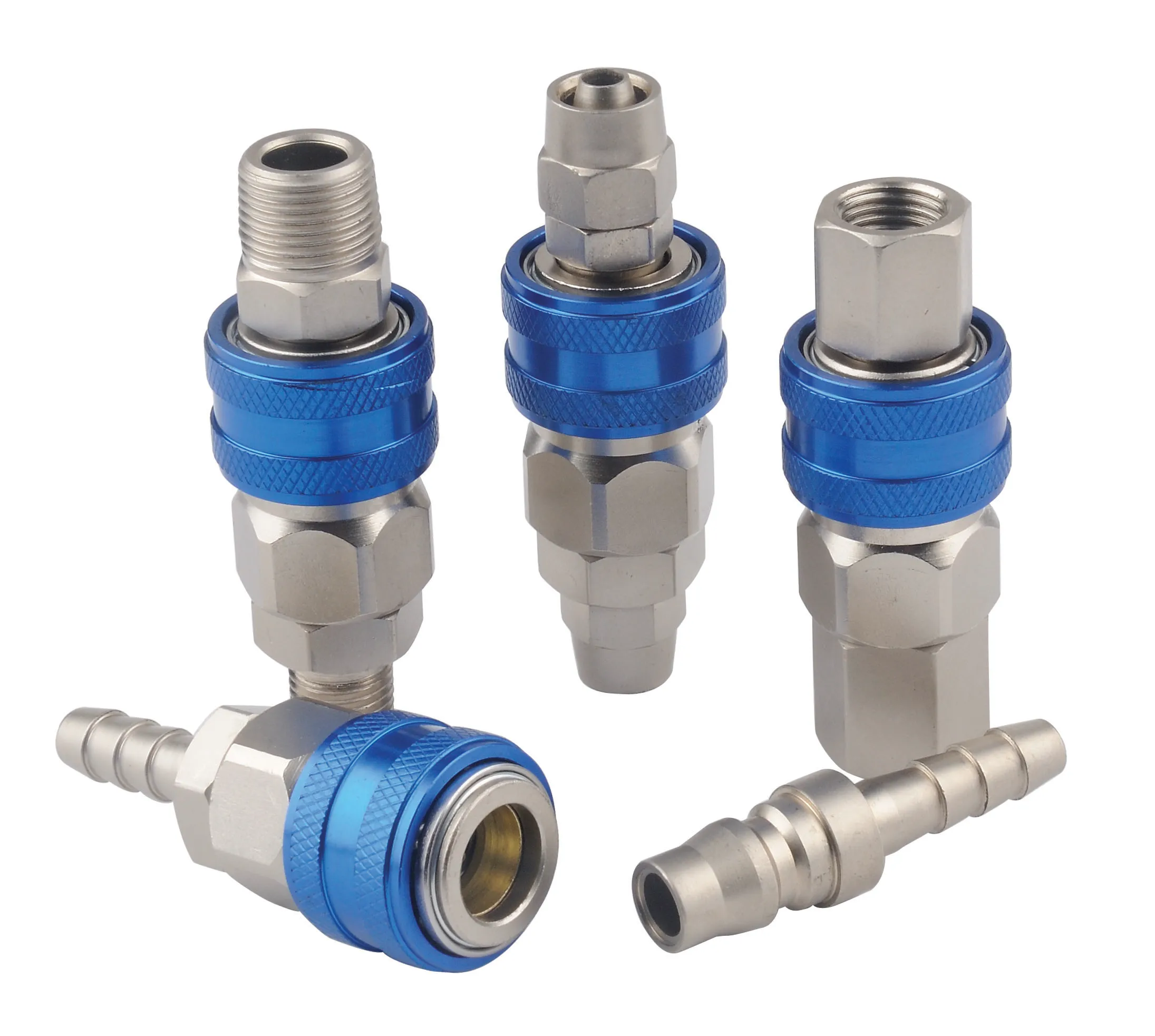 Ball Lock Nitto Pneumatic Quick Coupling Coupler Nickel-Aluminum Shell ...