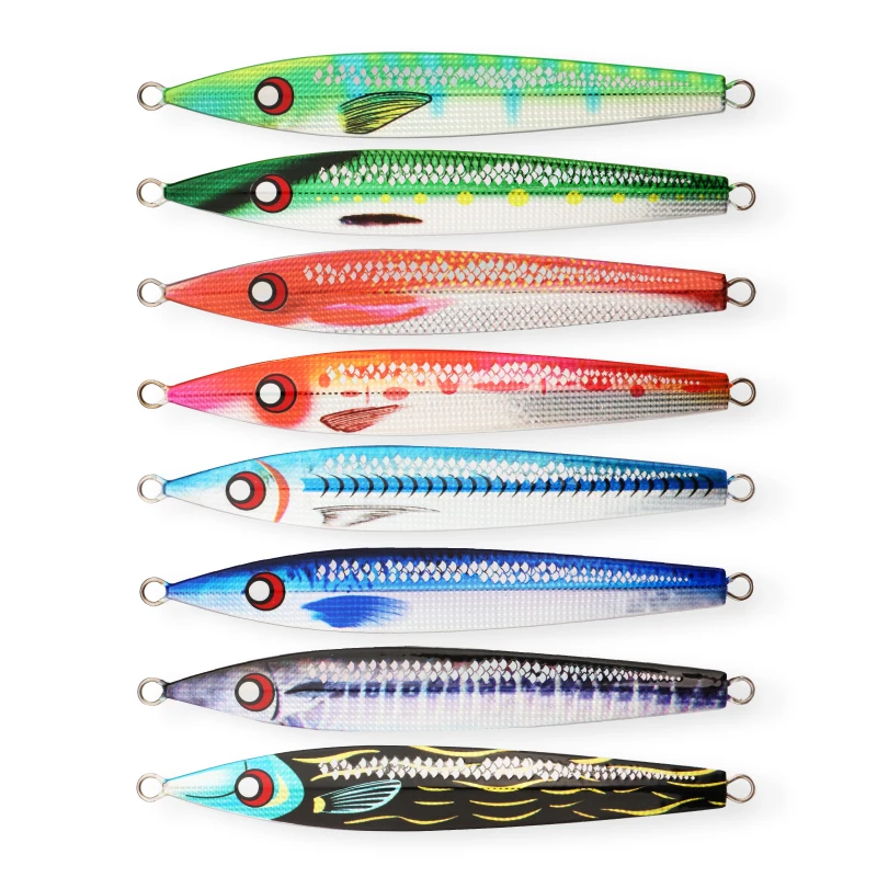 Rakuyu 3d Residual Scale Luminous Jigging Lures Long-range Sea Fishing ...