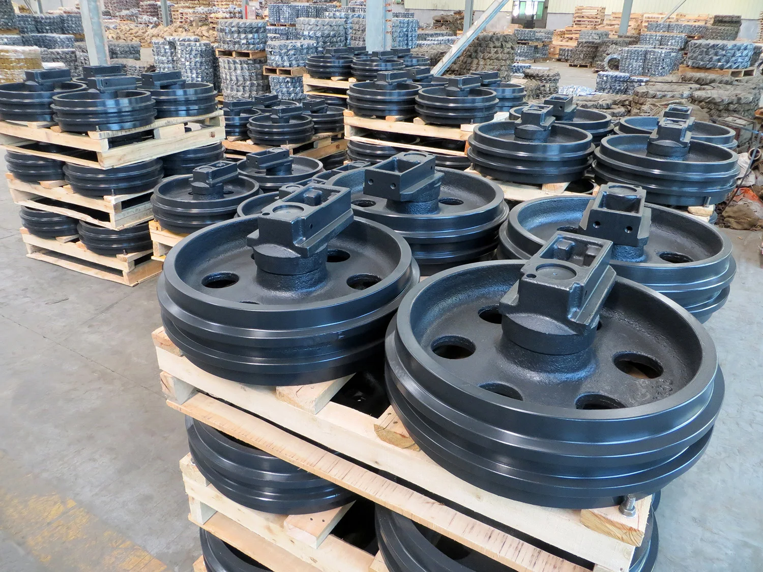 Bulldozer D6h Polea Delantera Del Tren De Rodaje Loco Para Caterpillar ...