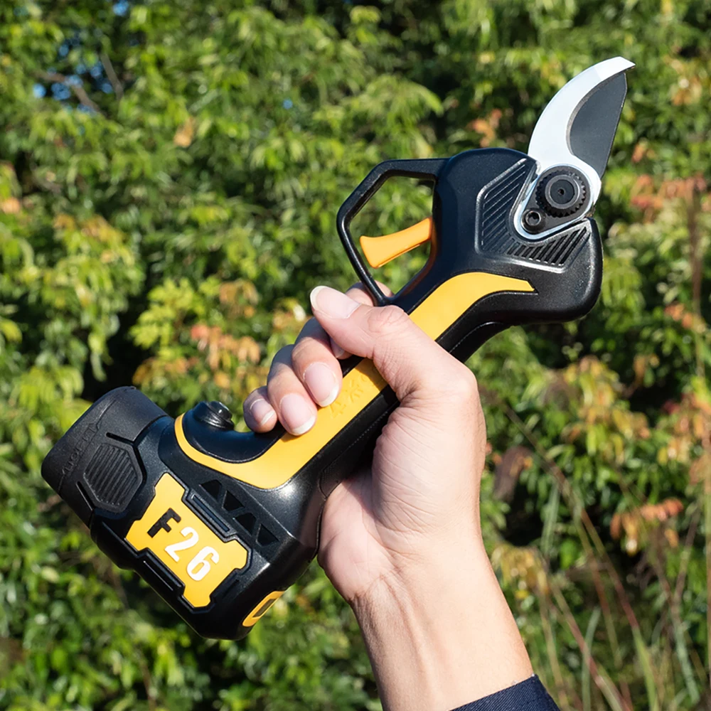 Light Weight 25mm 16.8v Portable Cordless Secateur Electrique Pruner ...