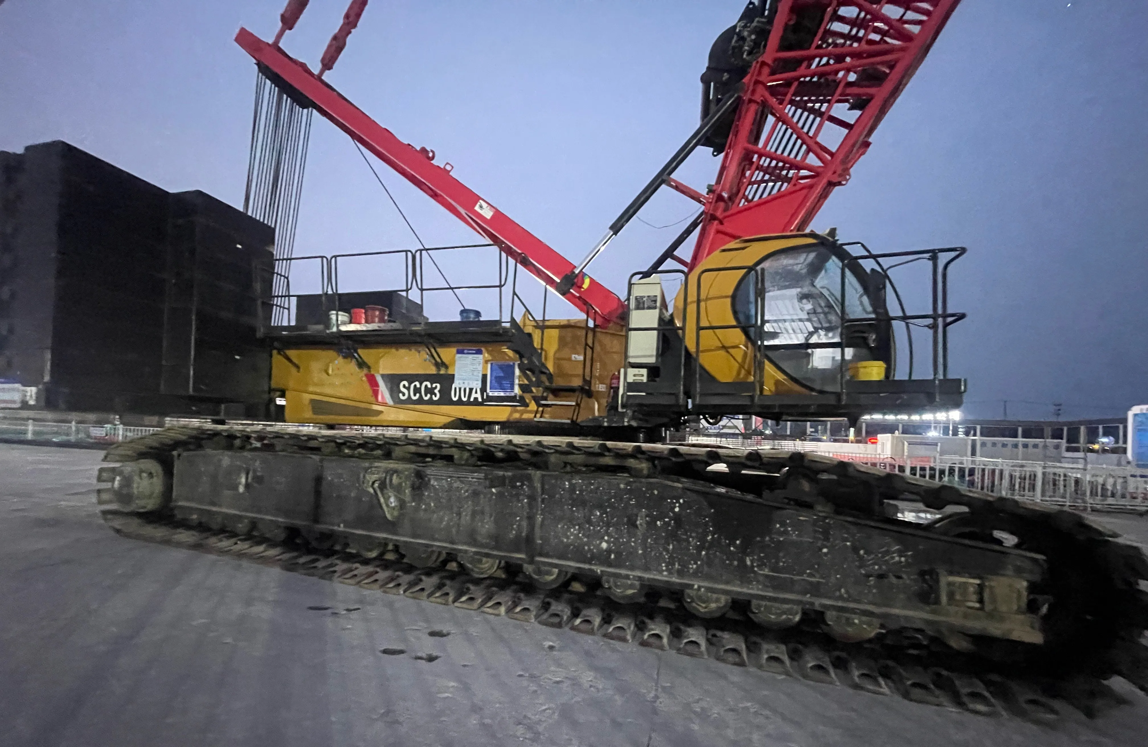Sany Scc3200a 320 Tons Lfiting Capacity Used Crawler Crane For Hot Sale ...