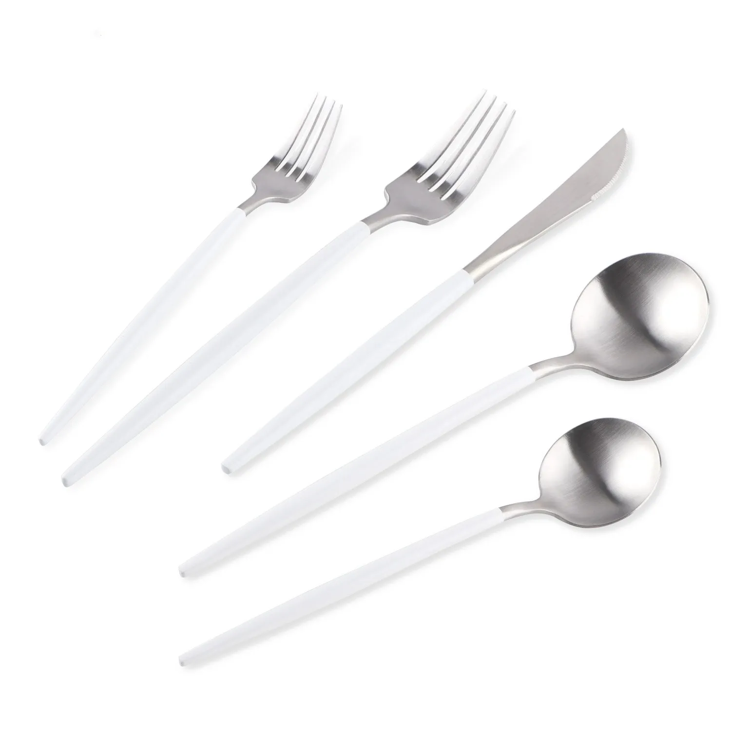 Stainless Steel Cutlery Gold Color Pvd Titanium Fine Dining Cutlery Set ...