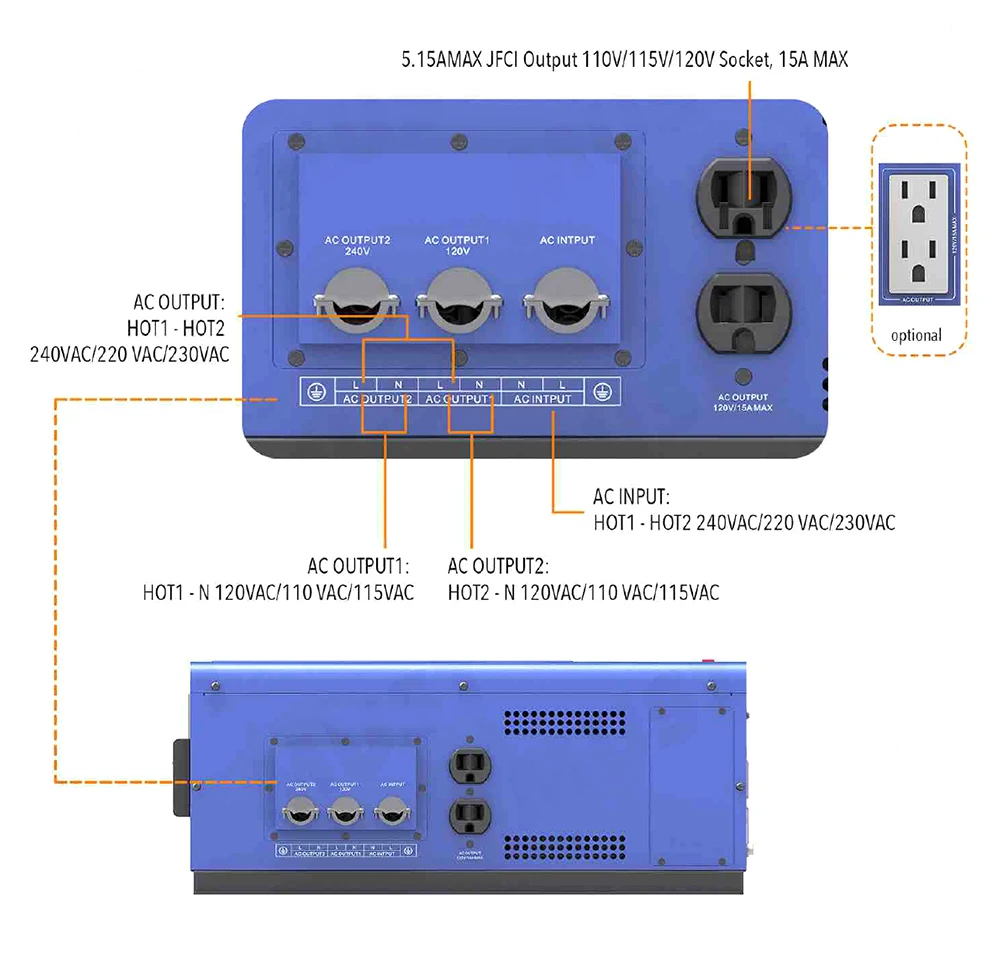 6kw 48v Ac Home Inverter Off Grid Split Phase Power Inverter - Buy ...