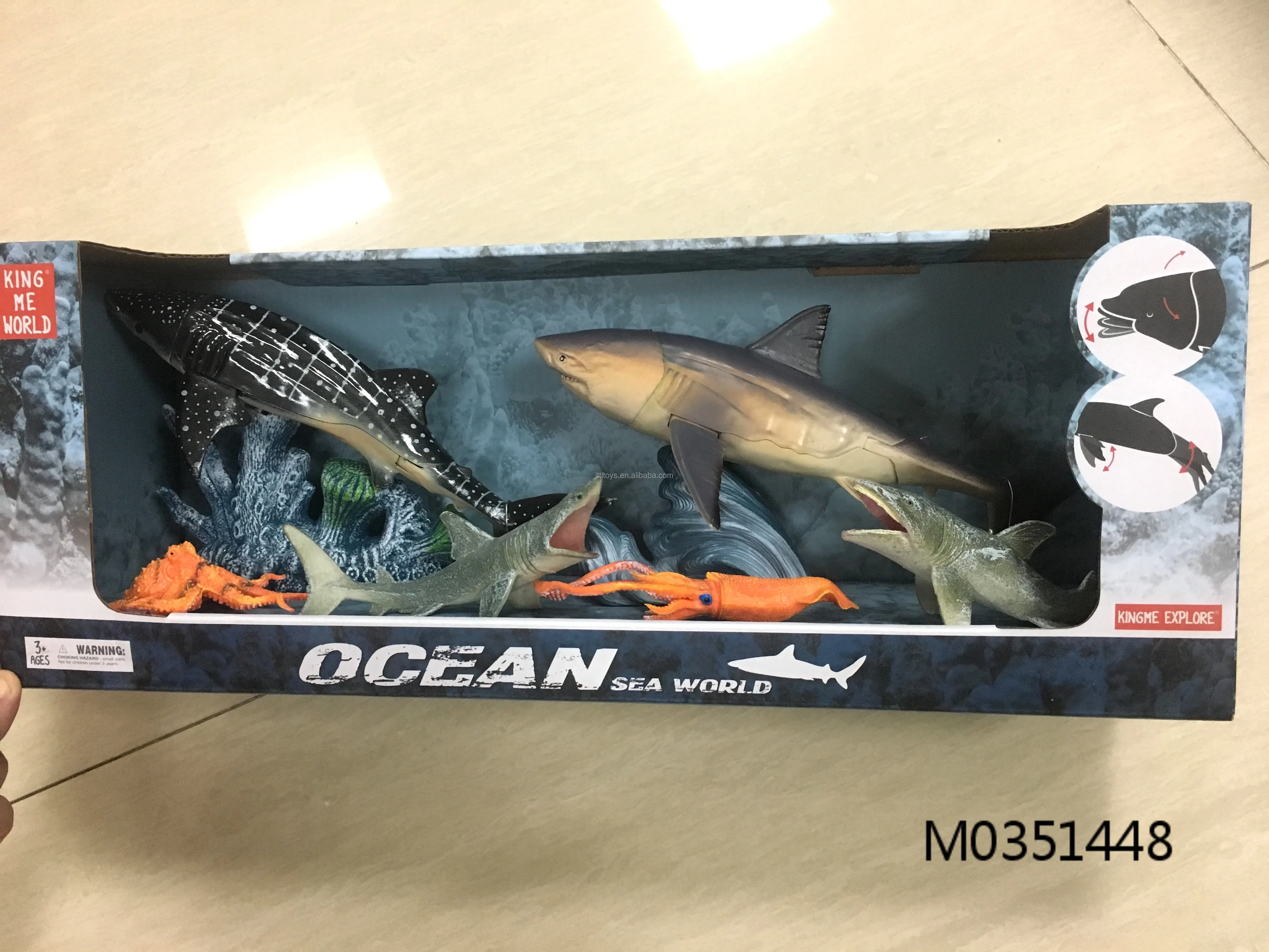 Joints Can Move Swordfish Sea Marine Animal Set Wholesale