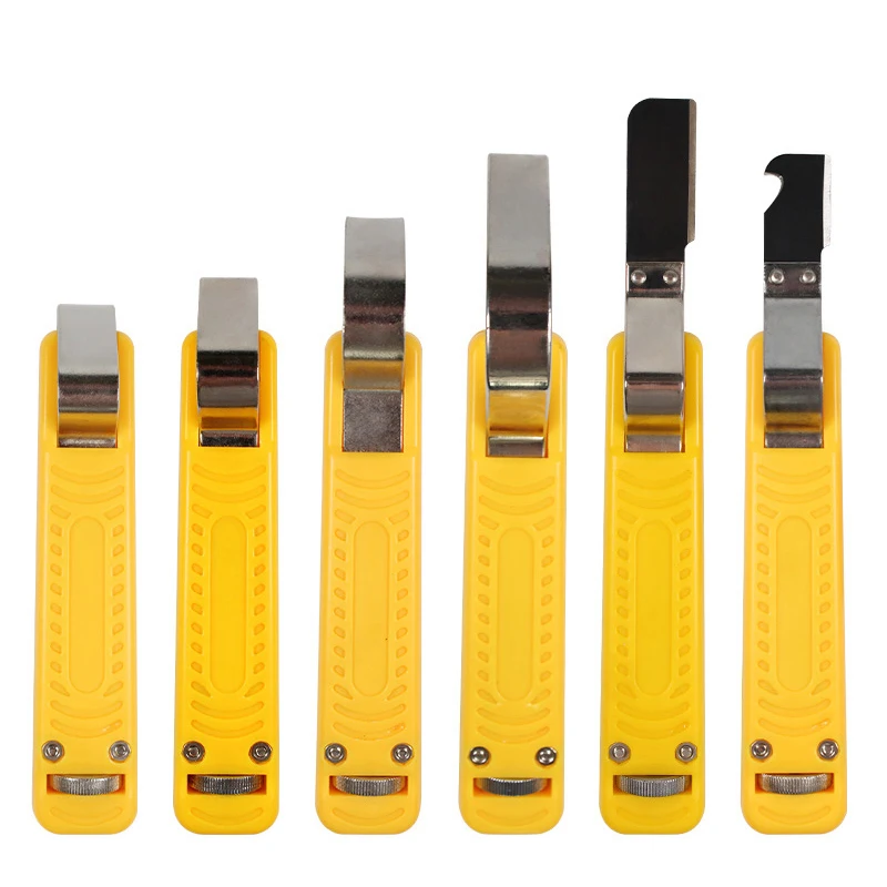 Cable Stripping Wires And Removing Insulation Layer Strip Skinning ...