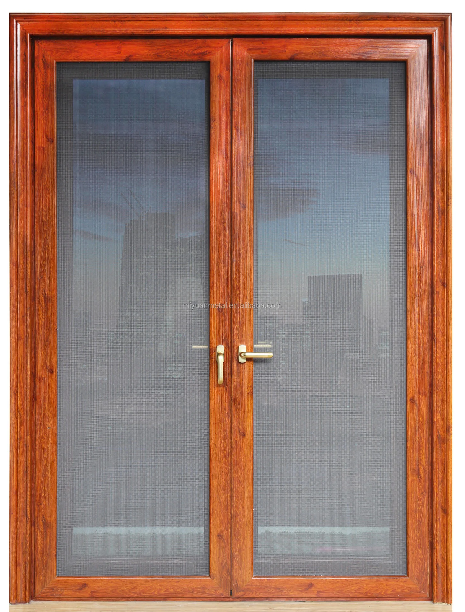 Aluminum Frame Stainless Steel Mosquito Net Door & Screen Door Aluminum ...