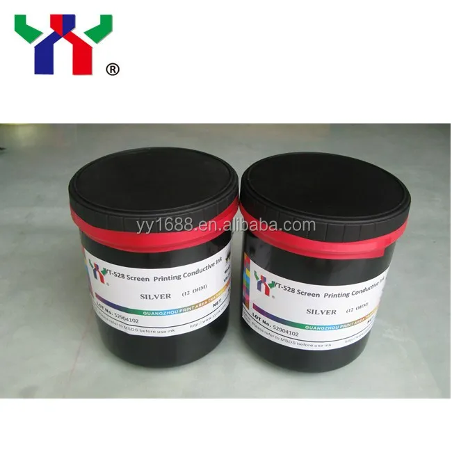 Printing Electrical Conductive Ink For Screen Printing 50% Silver - Buy ...