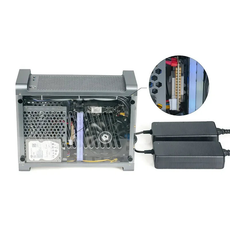 Voltes Mini Itx To Atx Motherboard Case Cabinet Aluminum Alloy ...