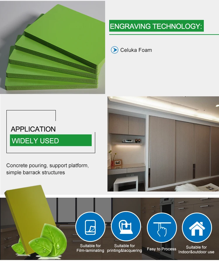 Glossy Surface Waterproof Partition Black Pvc Foam Board - Buy Black ...