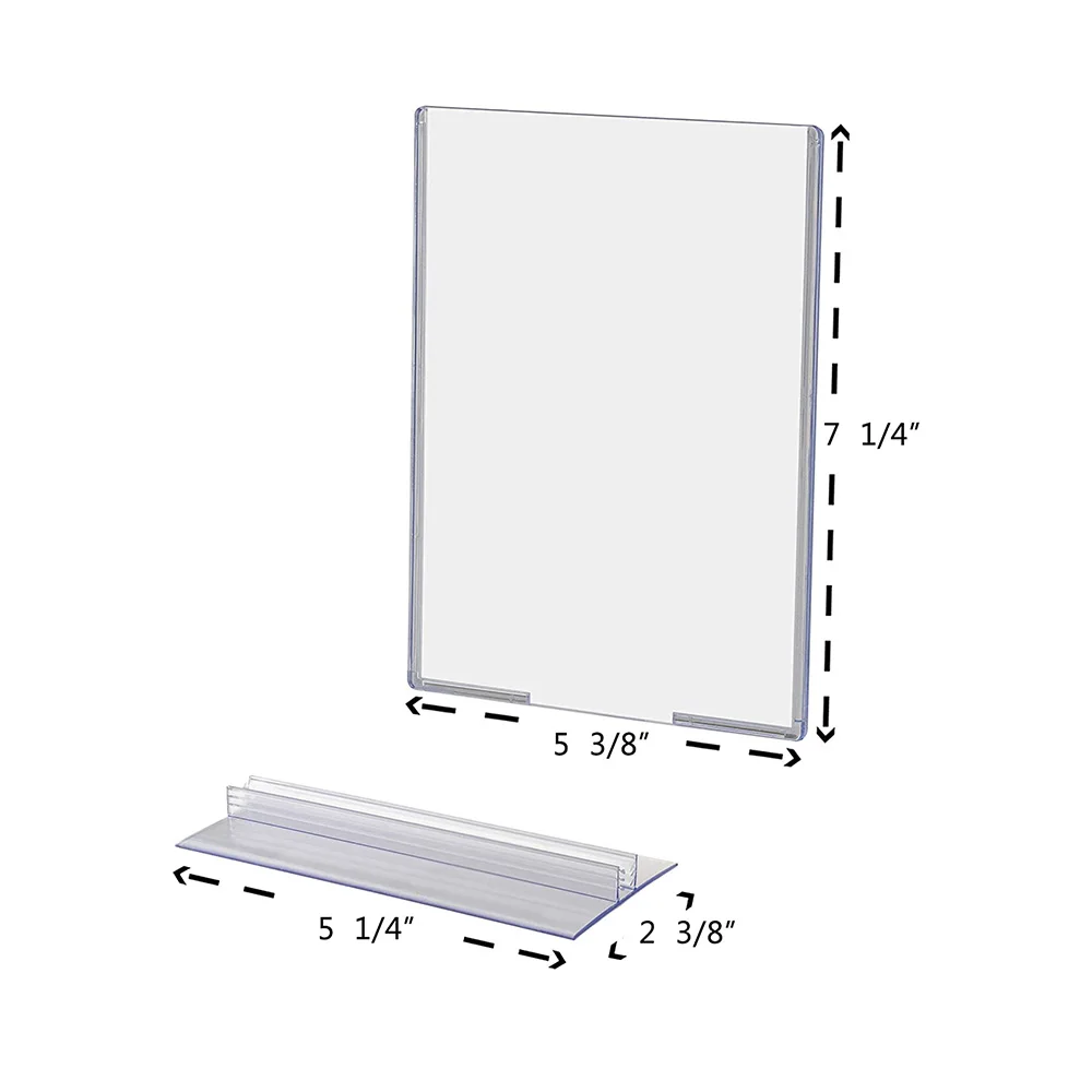 Clear Acrylic Restaurant Menu Display Holder,Tabletop Menu Stand - Buy ...