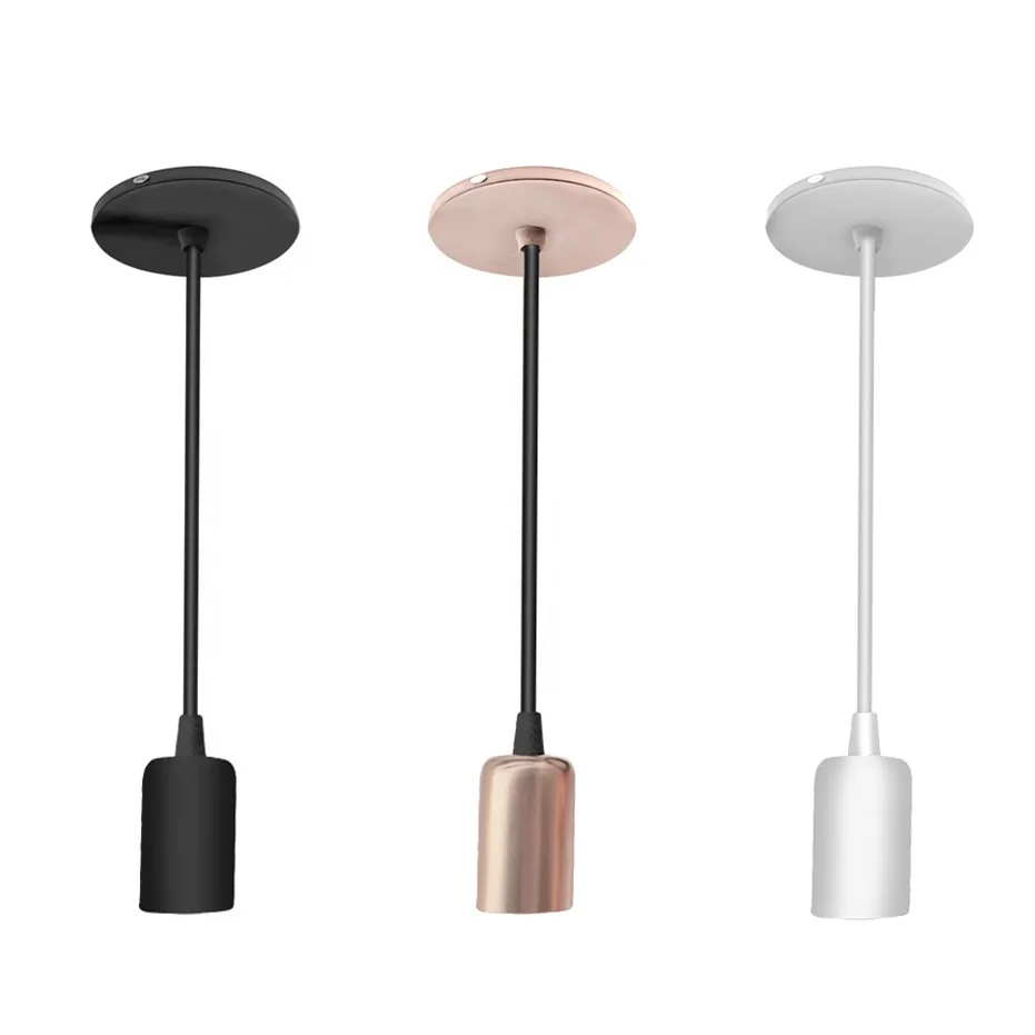 Modern Simplicity Led Base Pendant Lights E27 Lamp Holder Socket 110v ...