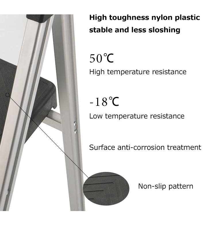 L3 Steps Ladders Folding Ladder House Tools Multipurpose Aluminum Alloy ...