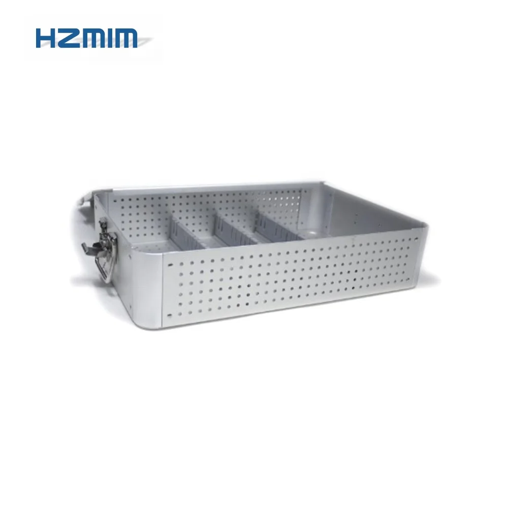 Surgical Resectoscope Sterilization Container Box Laparoscopic Aluminium