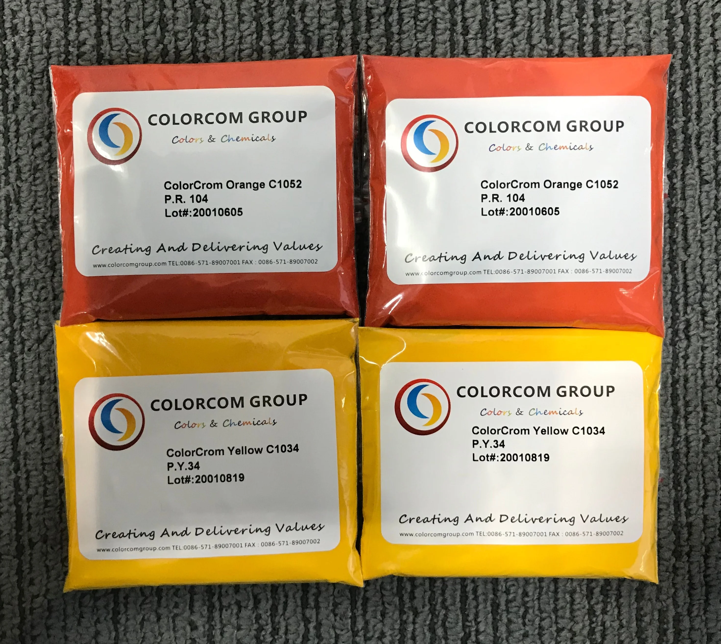 Pigmento rojo 104 Colorcom molibdate naranja| Alibaba.com