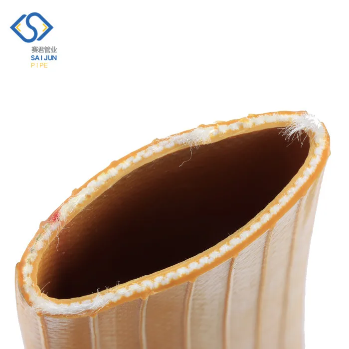 NBR Lay Flat Air Compressor Hose - Durable 60m PVC Rubber Hose with 13 ...