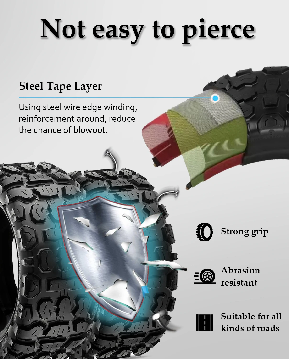 11 Inch off-Road Tires for Dualtron Thunder & Speedual Plus