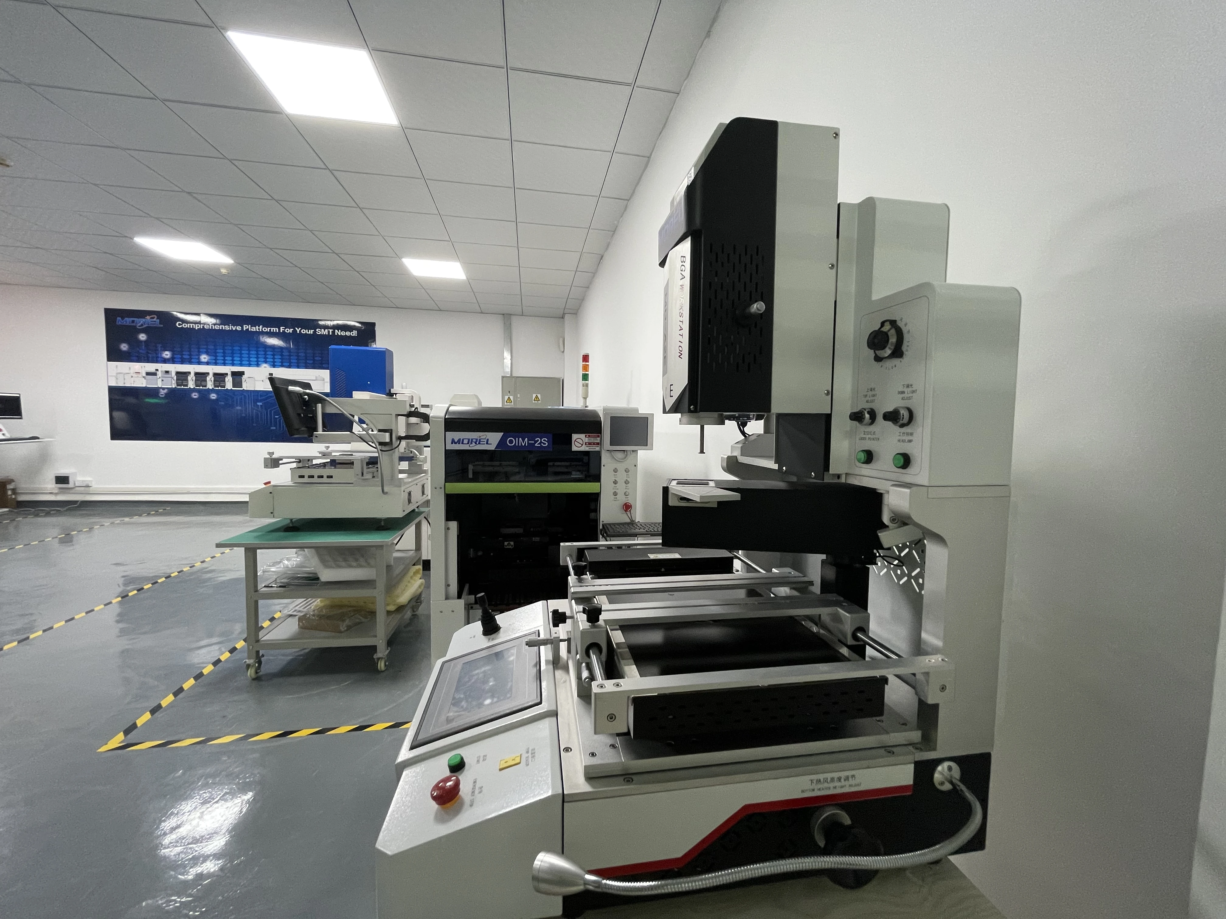 Automatic Bga Rework Station Machine Md-a2e For Smt Industry Repair Pcb ...