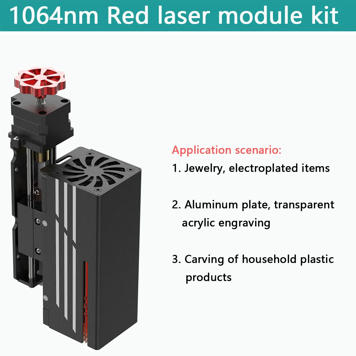 Twotrees Ts2 Focus Laser Head Module 1064 Kit,Laser Beam 20w Output ...