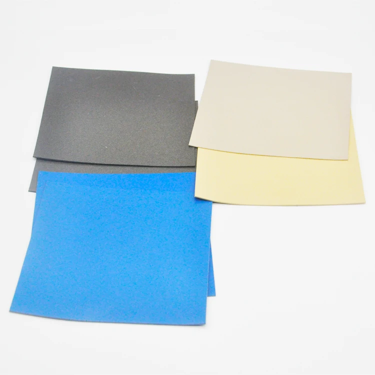 Ni/C Filled Electric Conductivity Silicon Rubber Shim Soft Conductive ...