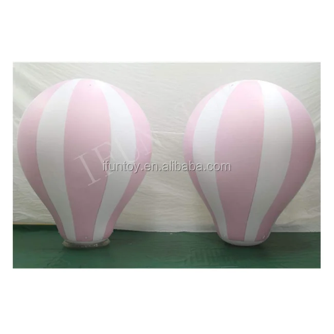 2meters High PVC Inflatable Hot Air Balloon for Parties
