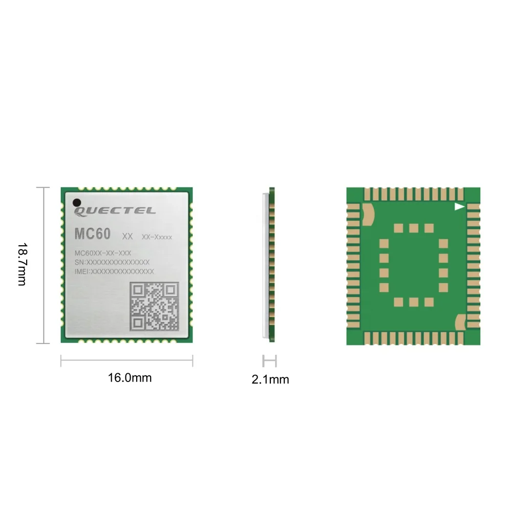 四频gsm/gprs/gnss模块mc60 Quectel 2g模块dual Sim单待机 - Buy Gsm/gprs/gnss Module,Quectel Mc60,2g Module ...