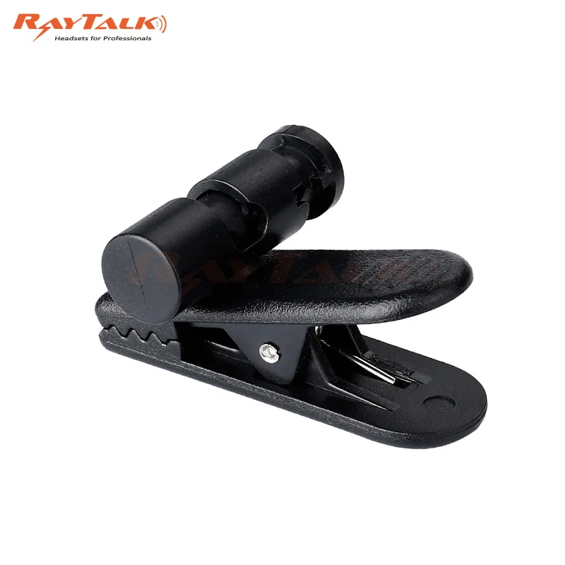 2way Radio Headphone Replacement Clothing Clip for Cable Diameters 2mm ...
