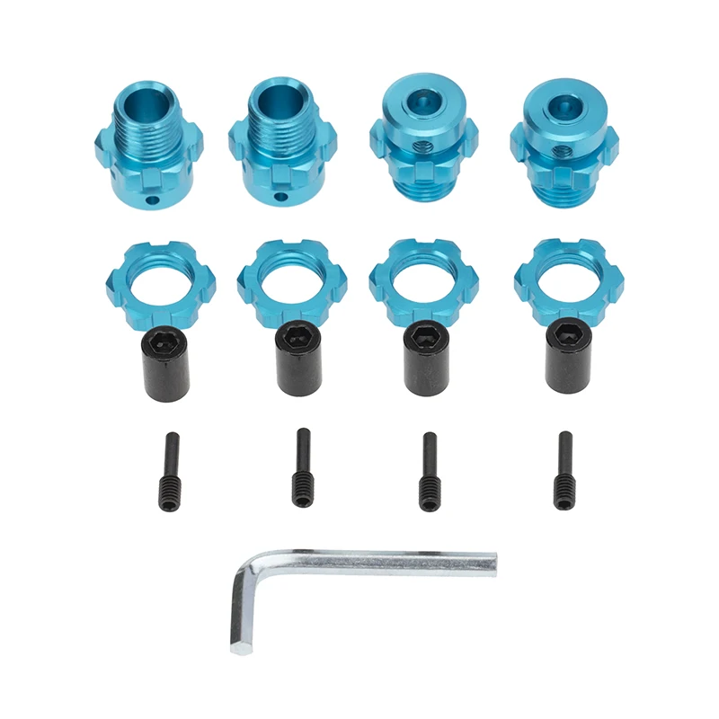 17mm Hex Nut Adapter Splined Wheel Hubs Extension Combiner Set For ...