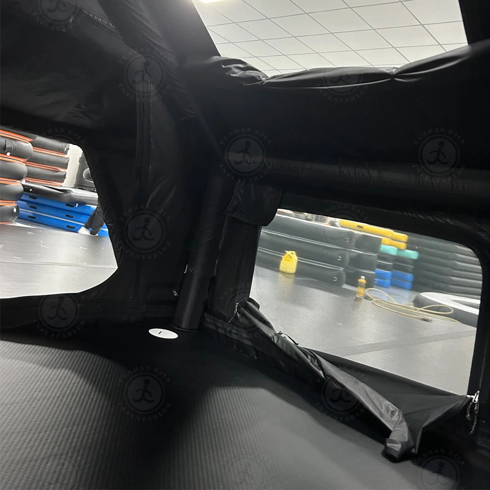 4 Person Clam Shell Overland Hardtop Pop up Hard Shell Inflatable Roof ...