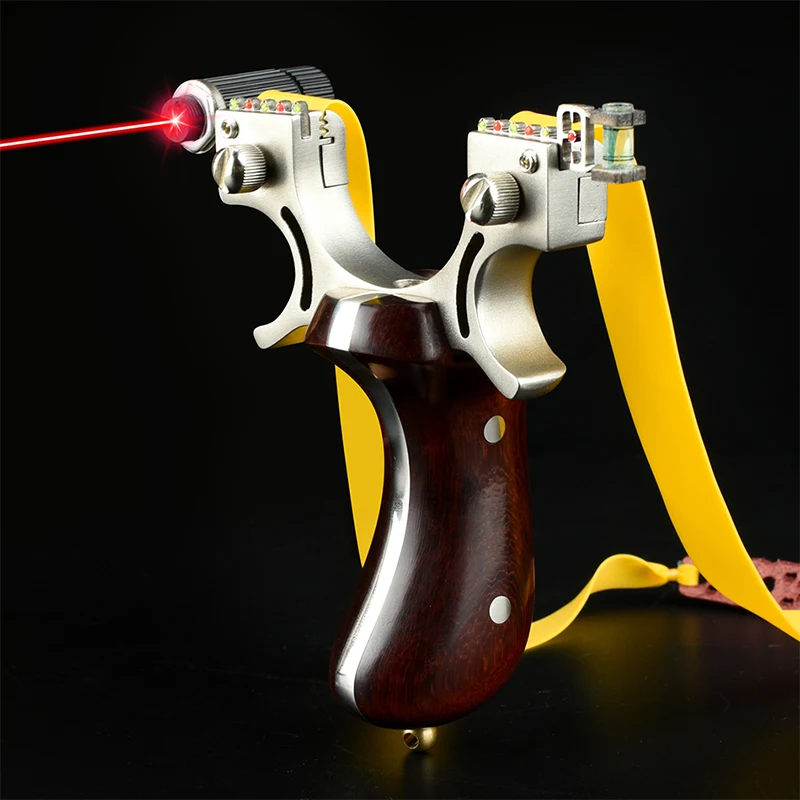 Syqt Stainless Steel Infrared Laser Slingshot Outdoor Precision Hunting ...