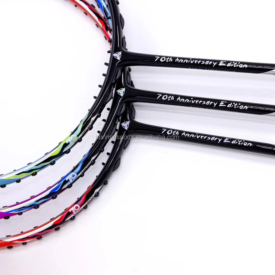 7u Best Tension 30lbs And Super Light 70g Woven Badminton Rackets With ...