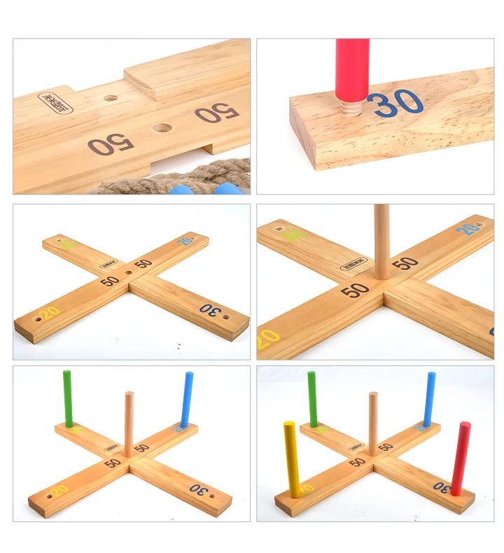 Ring Toss Yard Game - Fun Outdoor Activity for Kids & Adults