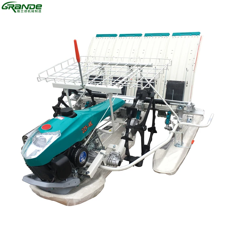 Kubota 4 Rows Manual Paddy Planting Machine - High Productivity