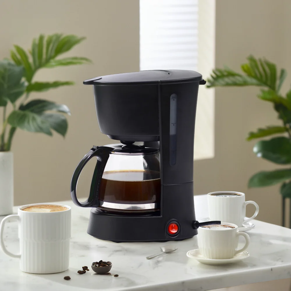 Mini Portable Coffee Machine - 0.6L Electric Drip Maker