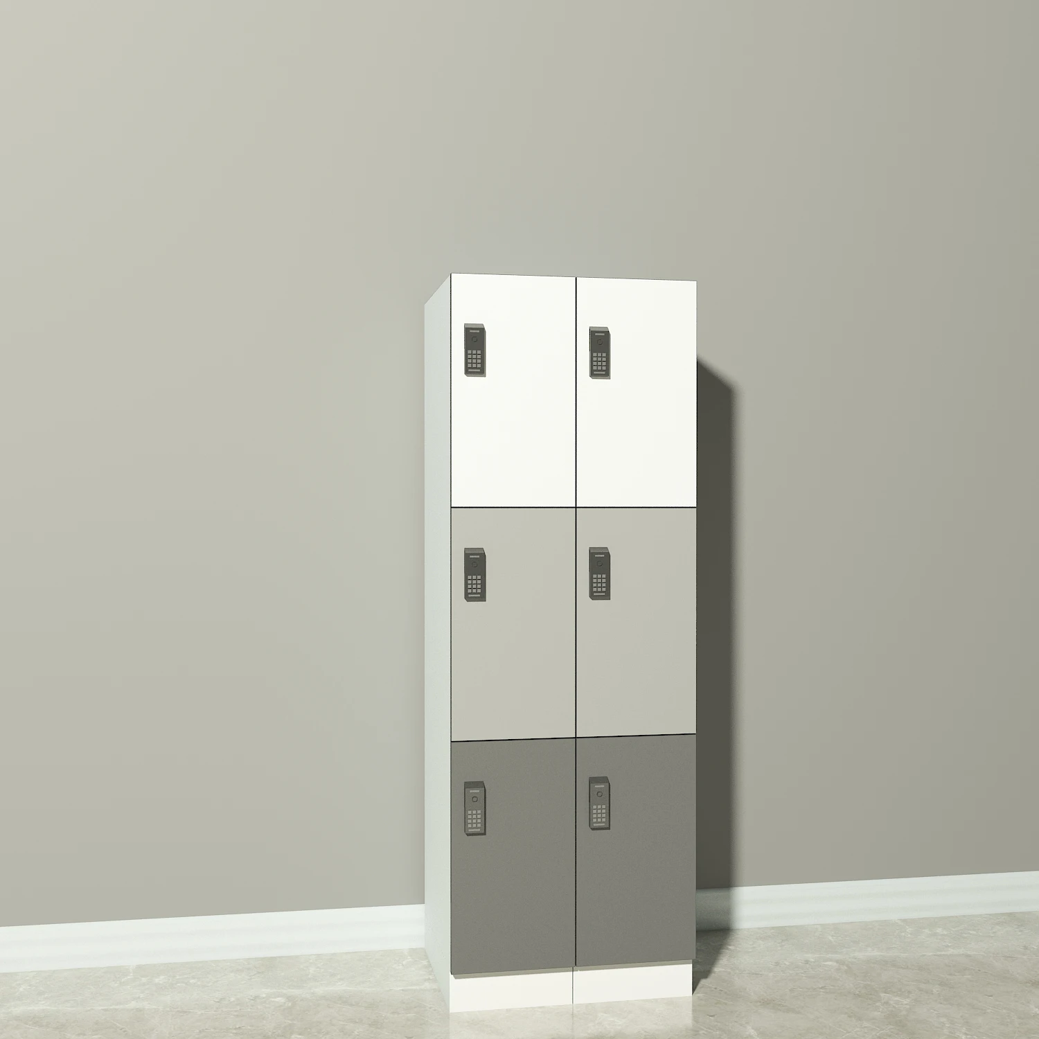 Cartmay Waterproof Gym School Storage Cabinet Locker Changing Room Z ...