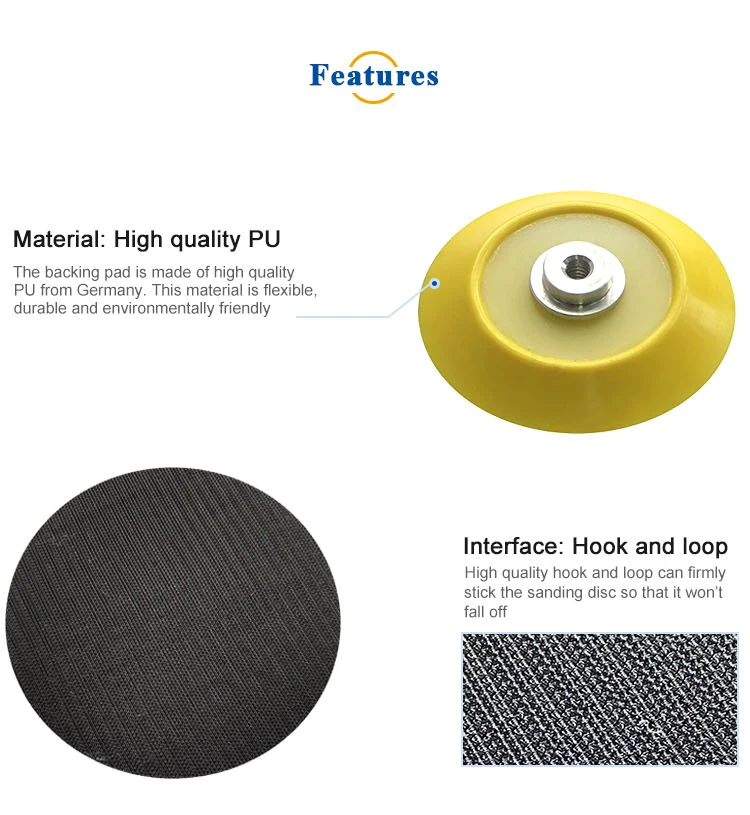 2" High Quality Pu Backing Plate Sander Backing Pad 50mm Festool ...