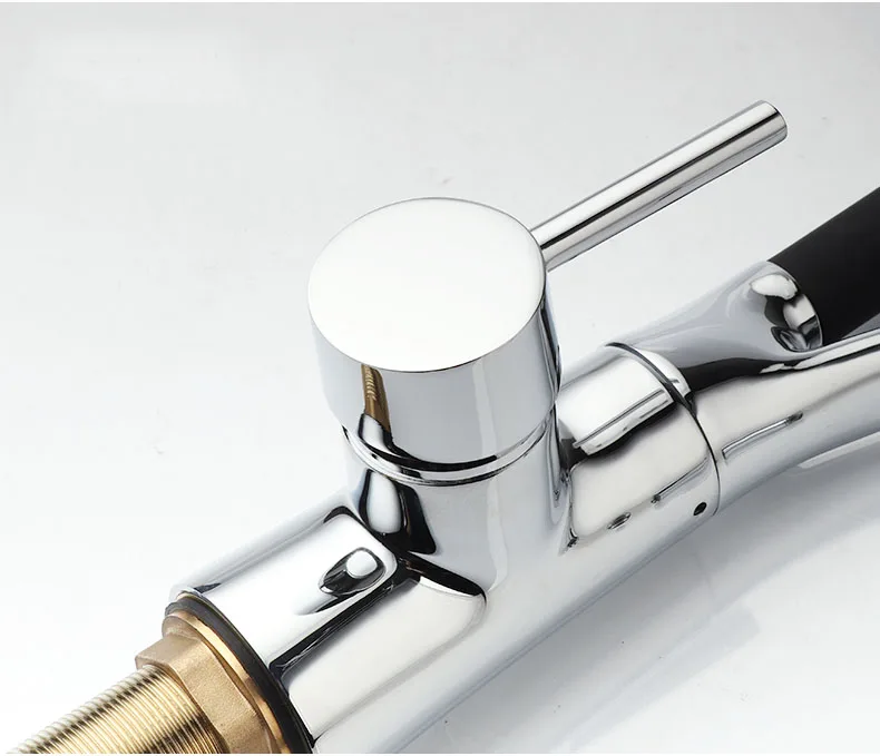 Spring Loaded Modern Square Home &hotel Kitchen Long Water Faucet High ...