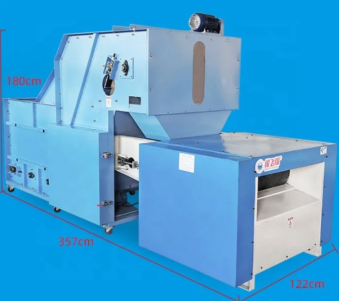 Polyester Cotton Fiber Opener - Recycling & Stuffing Machine