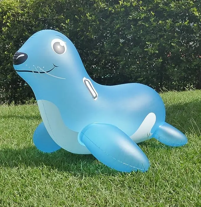 Large Inflatable Ride-On Water Entertainment Sea Lion Swimming Pool ...