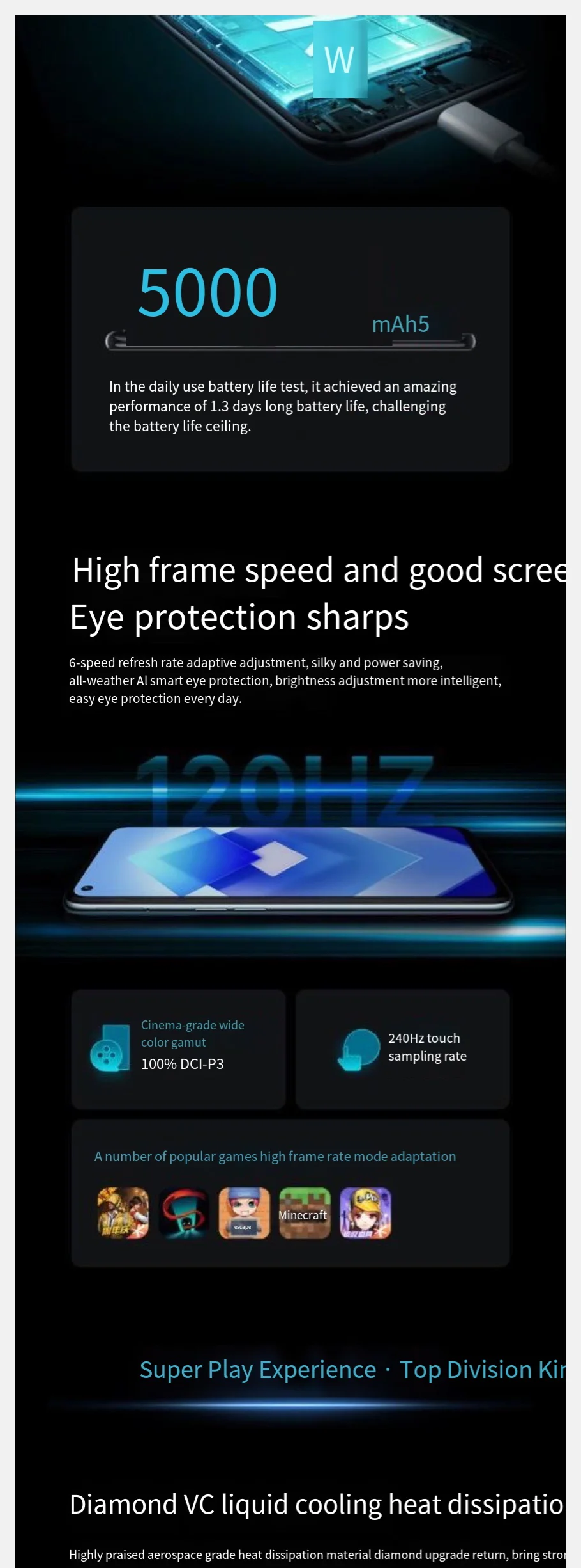 Smartphone 5g Ram 12g Body Memory 256g Eight Core 6.59-inch Screen ...