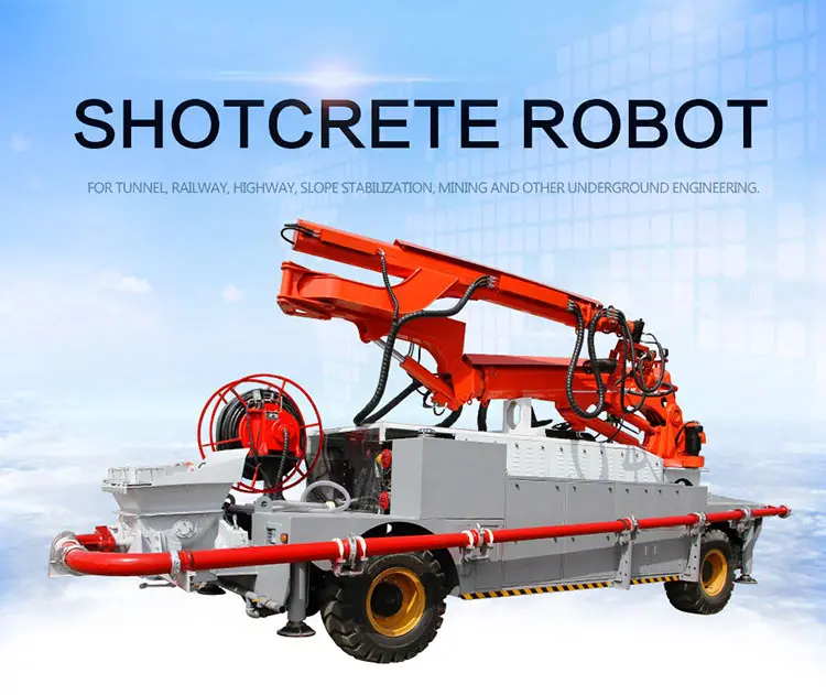 Txjs3017 Shotcrete Manipulator Robot With Telescopic Spraying Arm - Buy ...