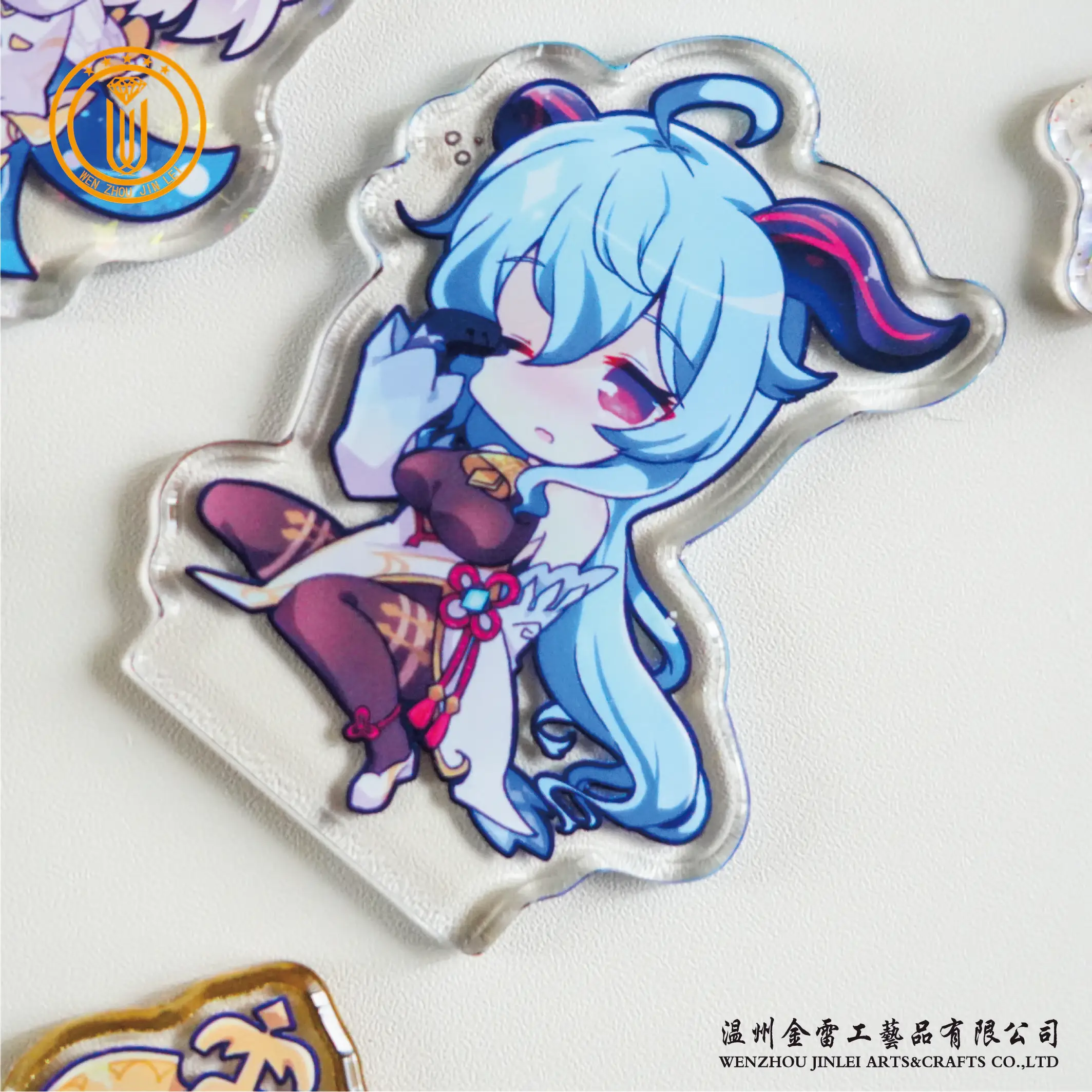 Jinlei Creative High Quality Custom Anime Cartoon Acrylic Keychain ...