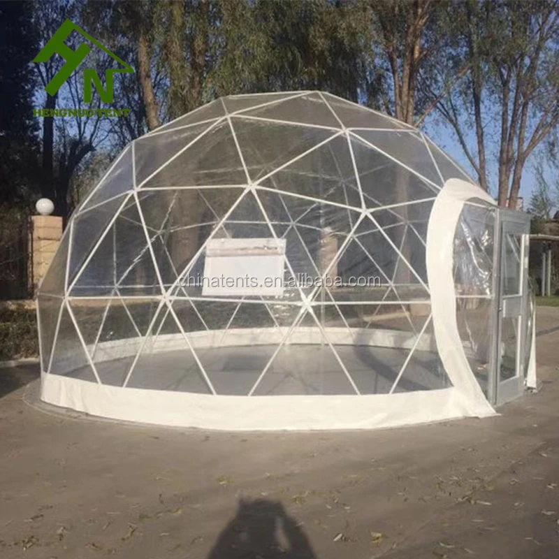 Metal Frame Waterproof Transparent Geodesic Igloo Tent In Any Size ...