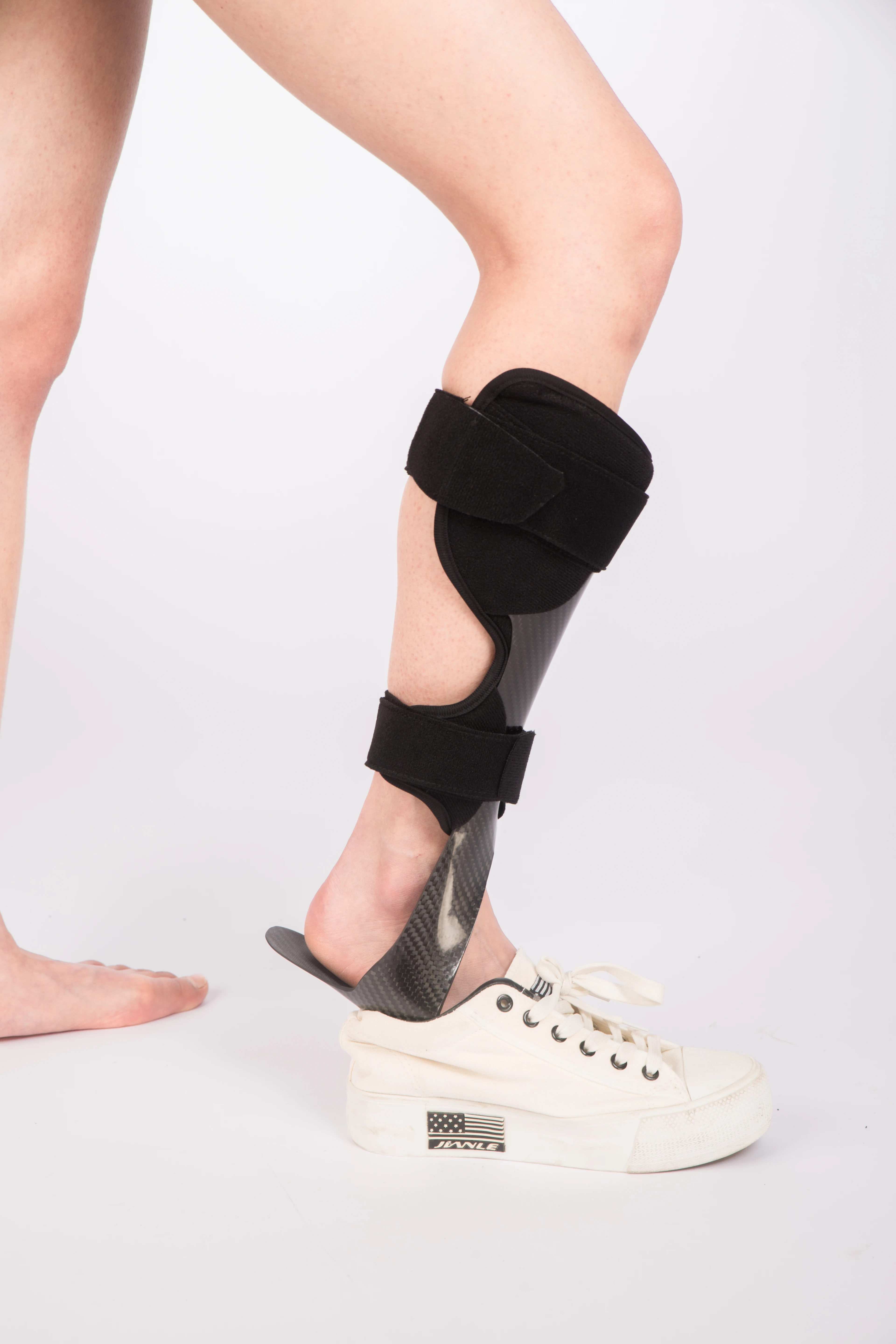 Flatfoot Ankle Orthosis Afo Drop Sprain Carbon Fiber Foot Support - Buy ...