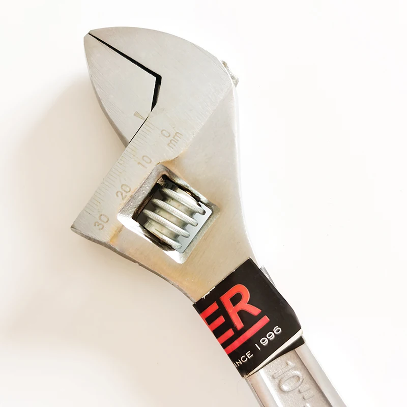Skyer Adjustable Wrench 6' 8'' 10'' 12''wide Jaw Opening Precise Jaw ...