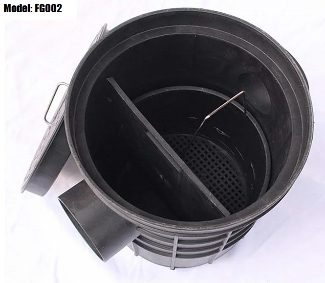 Restaurant Kitchen Plastic Oil Water Separator - Grease Traps Oil ...